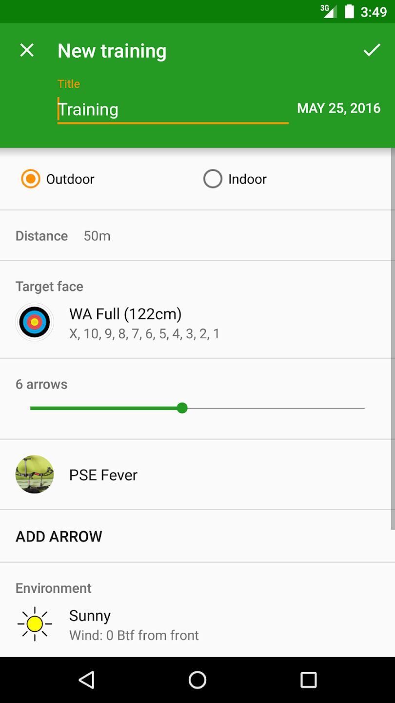 Scoring App | Ledbury Archery Club